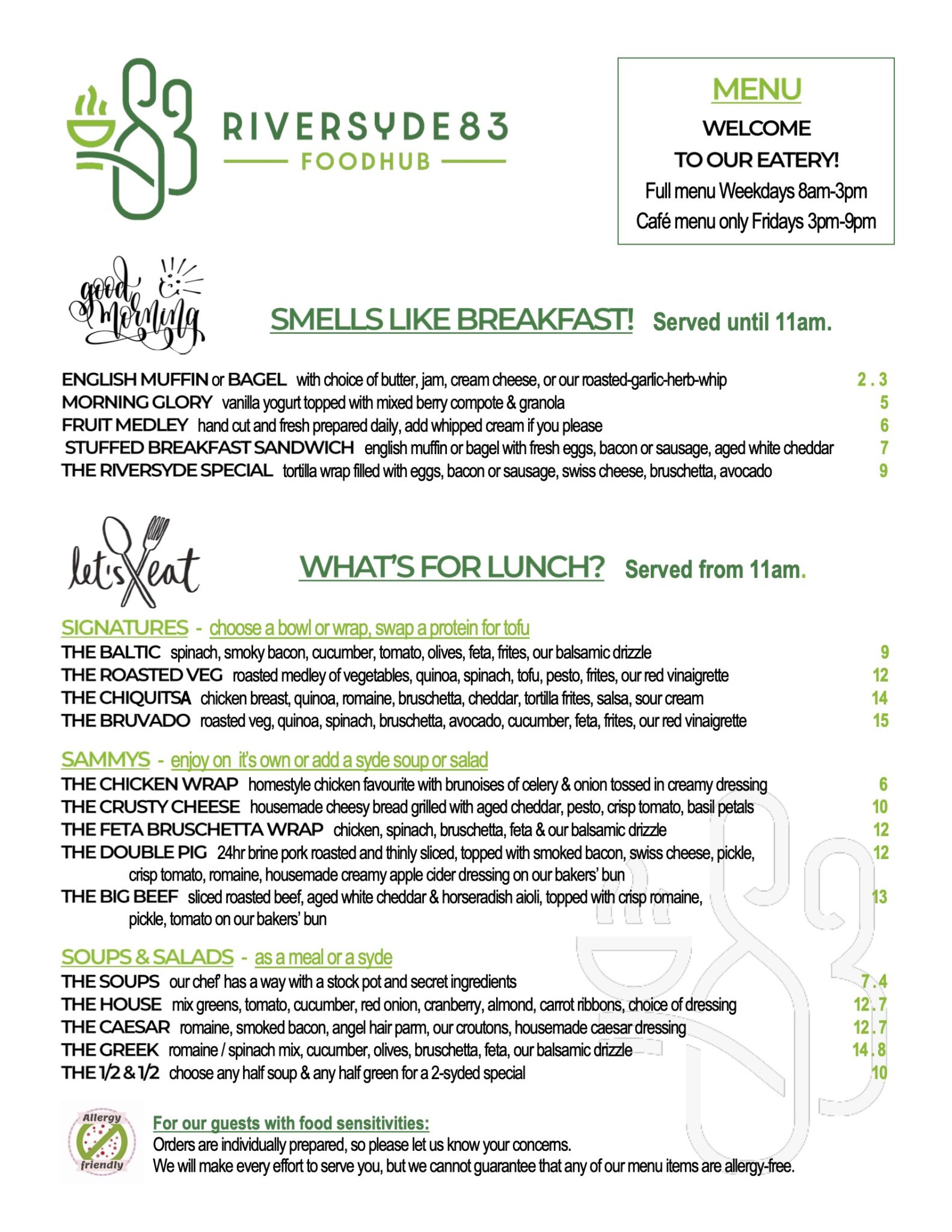 Cafe Eatery | Riversyde 83